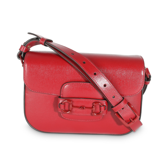 Gucci | Bags | Gucci New Cherry Red Calfskin Mini Horsebit 955 Bag ...